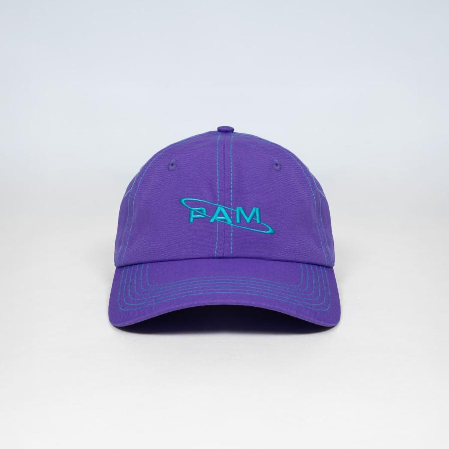 P.A.M.（パム） P.A.M. / PERKS AND MINI | IN THE GLOW BASEBALL CAP (PURPLE ...