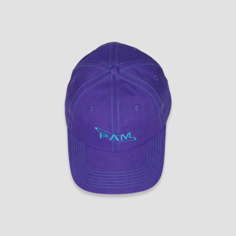 P.A.M.（パム） P.A.M. / PERKS AND MINI | IN THE GLOW BASEBALL CAP (PURPLE ...