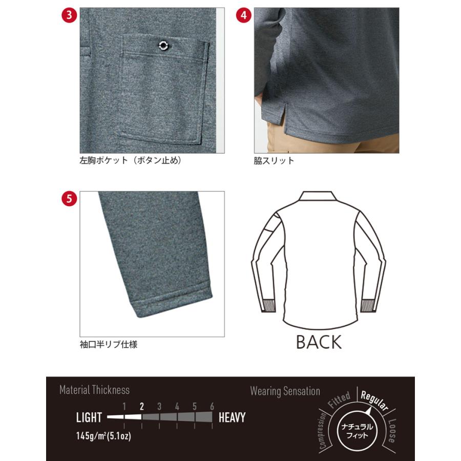 BURTLE \P5倍／【ネコポス送料無料】 バートル 665 長袖ポロシャツ 作業着 ポロシャツ ユニセックス 鹿の子 吸汗速乾 ストレッチ 消臭 UVカット : 作業服のユニバース ...