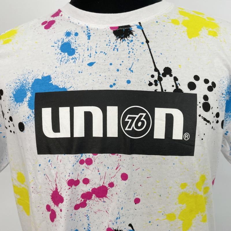 76 Lubricants UNIONペイント柄プリントTシャツ1730 : カジュアルショップ UNIVERSE - 通販 - Yahoo!ショッピング