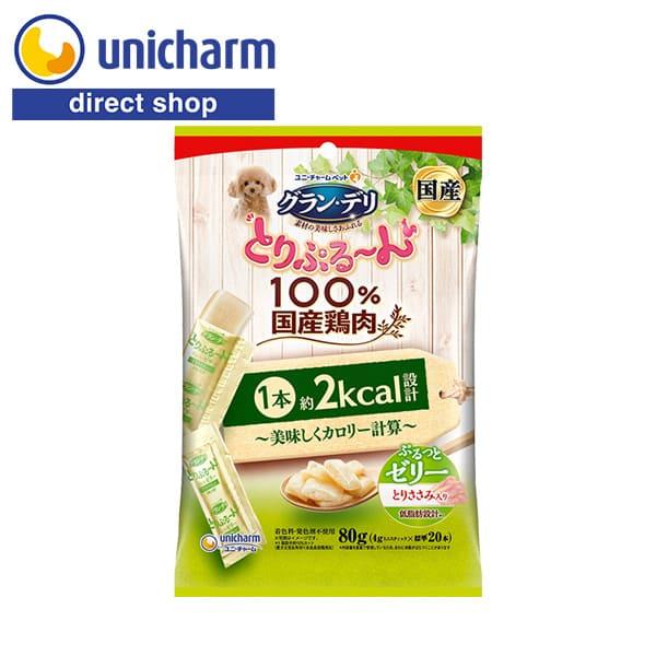 グラン・デリ とりぷる〜ん美味しくカロリー計算 ゼリー とりささみ 80g ユニ・チャーム公式ショップ : ユニ・チャームダイレクトショップ - 通販 - Yahoo!ショッピング