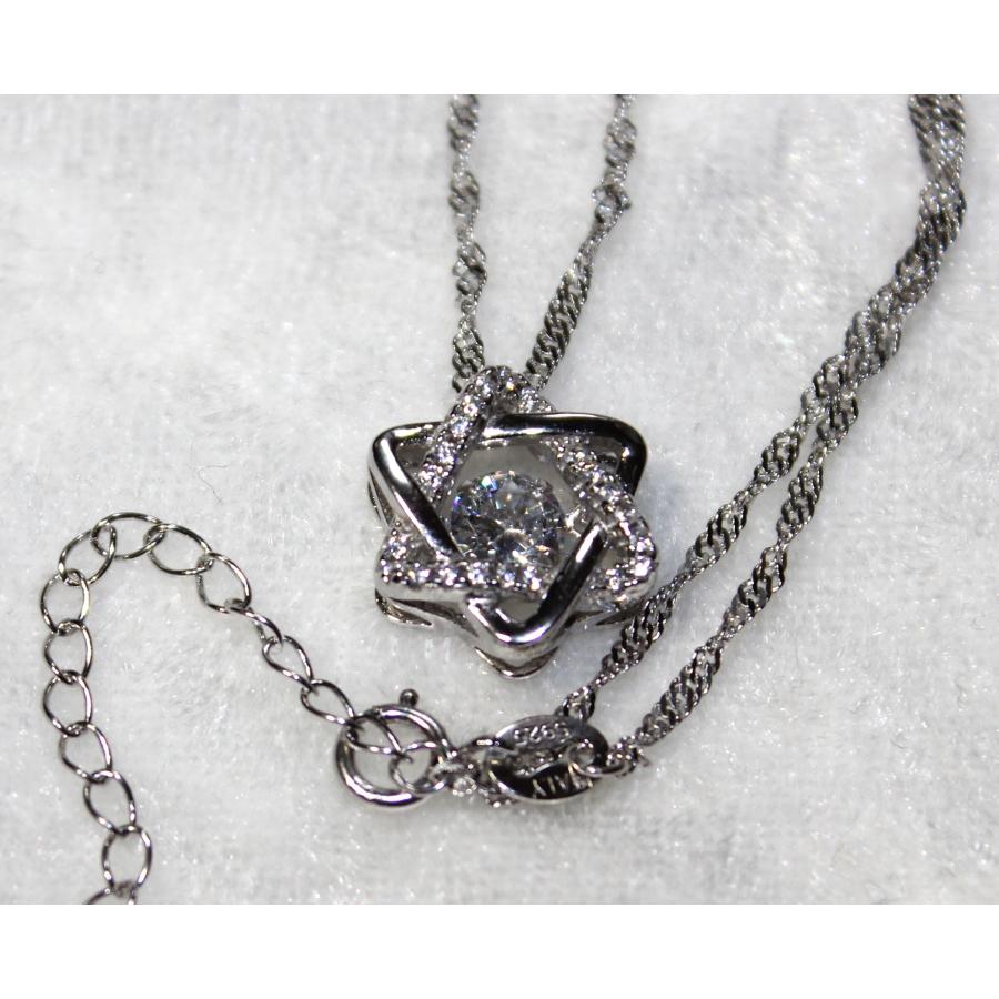 六芒星のネックレス S925銀製 スターリングシルバー ダンシングストーン SC : UniCorn777 - 通販 - Yahoo!ショッピング