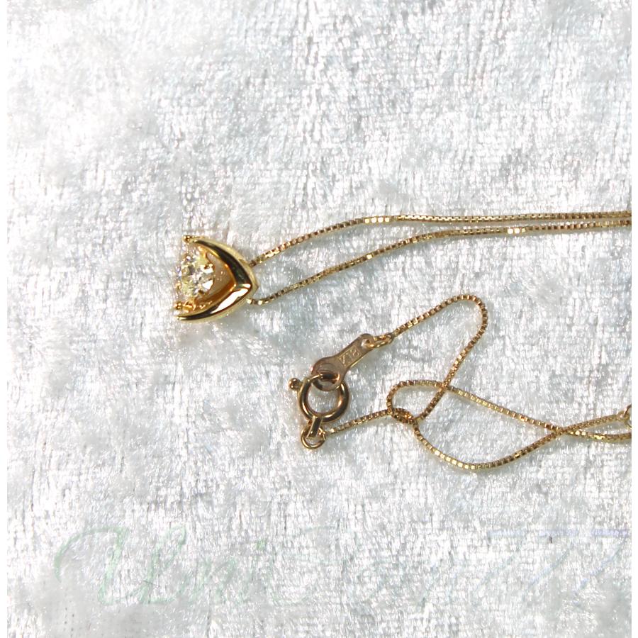 鑑別付天然ダイヤモンドネックレス TypeC ダンシングストーン 0.2ct 18金（刻印） : UniCorn777 - 通販 - Yahoo!ショッピング