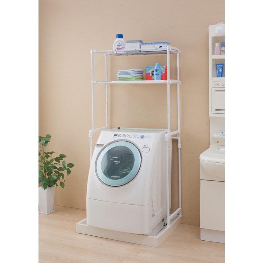 IRIS OHYAMA ランドリーラック 伸縮 2段 LR-16P アイリスオーヤマ : ゆにでのこづち Yahoo!店 - 通販 - Yahoo!ショッピング