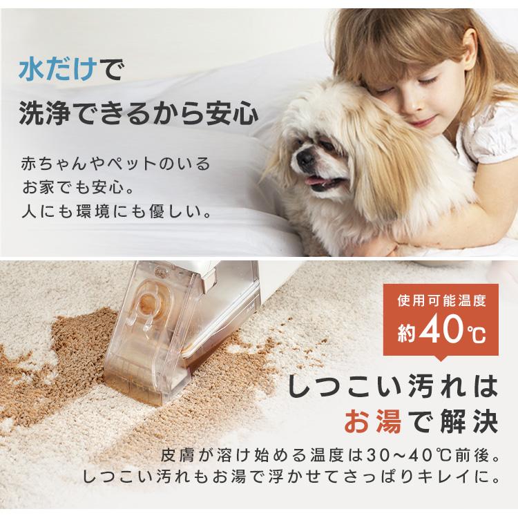 IRIS OHYAMA リンサークリーナー アイリスオーヤマ リンサー ハンディ カーペット 水洗い ソファ シミ抜き クリーナー RNS-B200D-HW : ゆにでのこづち Yahoo!店 ...