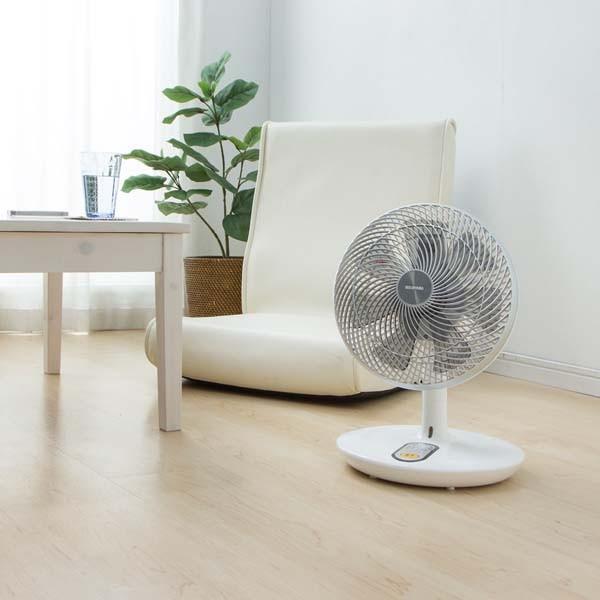 IRIS OHYAMA 扇風機 コンパクト 収納式 リビング扇風機 (DCモーター・小型)LFDC-251K アイリスオーヤマ ...