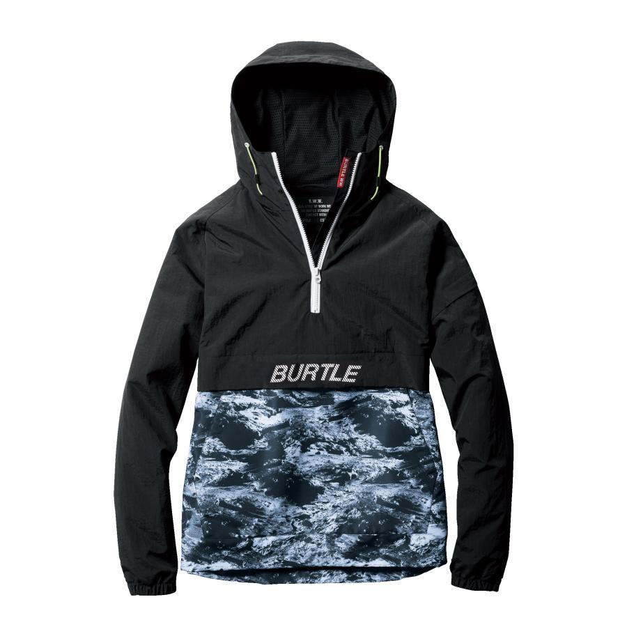 BURTLE バートル BURTLE 4054 アノラックパーカー 防風・保温 73.ブラックウッド L : ユニフォームアリス Yahoo!店 - 通販 - Yahoo!ショッピング