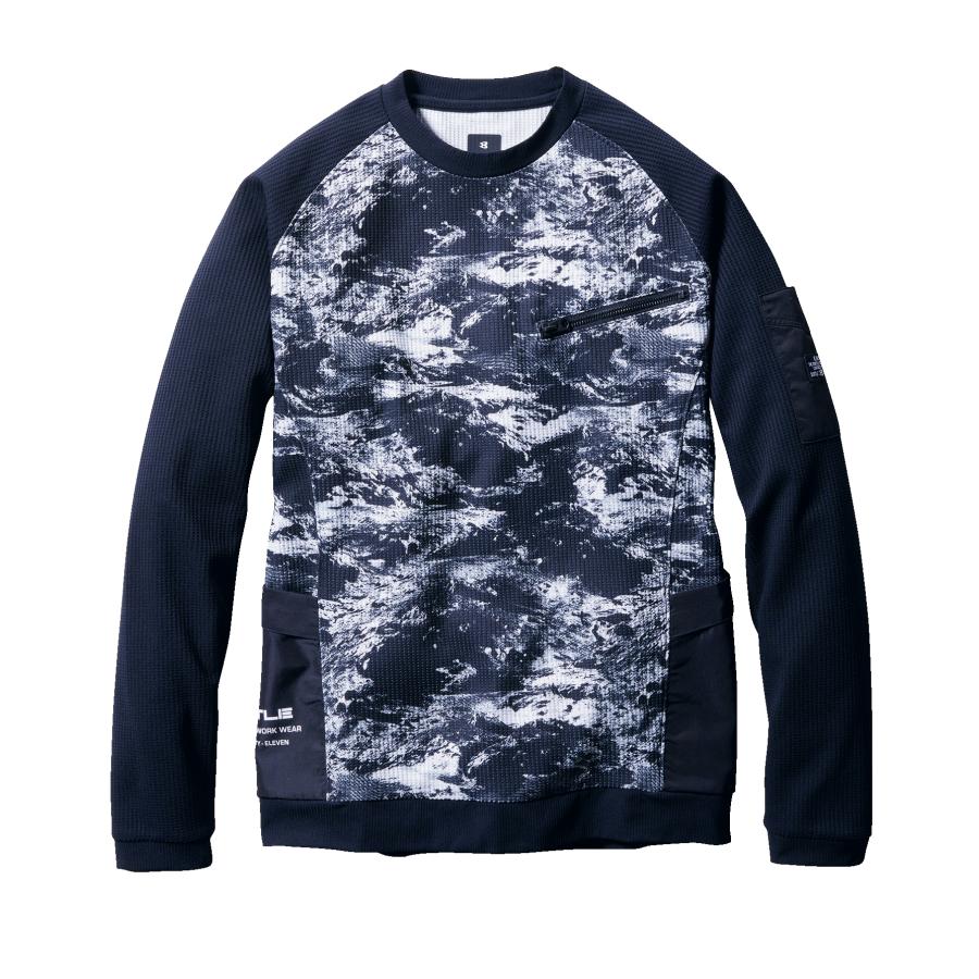 BURTLE（バートル） BURTLE 4080 エンジニアシャツ 長袖Tシャツ 73.ブラックウッド L : ユニフォームアリス Yahoo!店 - 通販 - Yahoo!ショッピング