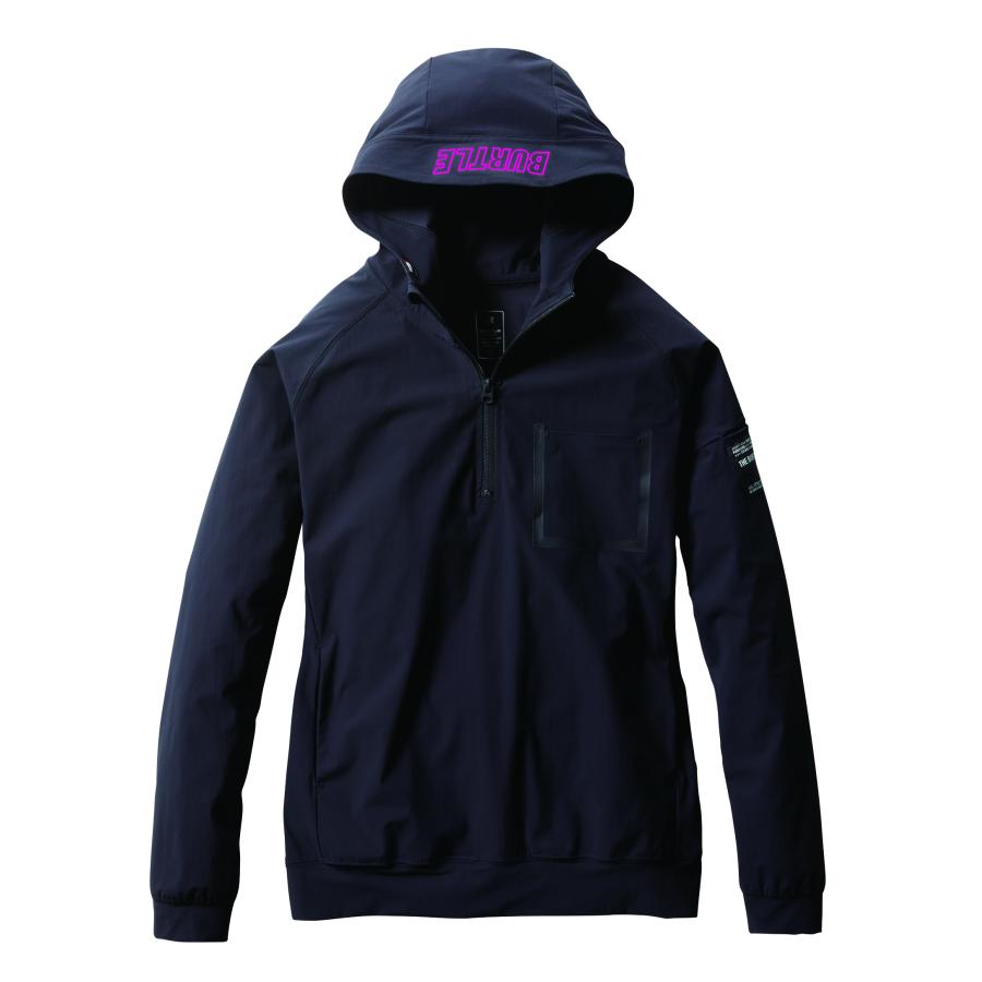 バートル BURTLE 2023新作 4084 ハーフジップフーディ 春夏用 :burtle-4084:ユニフォームアリス Yahoo!店 - 通販 - Yahoo!ショッピング