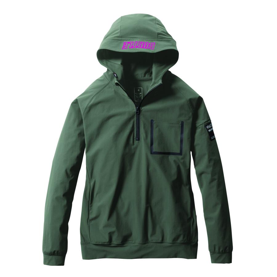 バートル BURTLE 2023新作 4084 ハーフジップフーディ 春夏用 :burtle-4084:ユニフォームアリス Yahoo!店 - 通販 - Yahoo!ショッピング