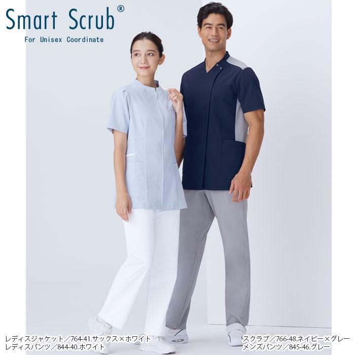 KAZEN カゼン ナースジャケット レディース 医療 白衣 764-41〜48 ストレッチ 看護 病院 ナース メディカル : ビズタイム - 通販 - Yahoo!ショッピング