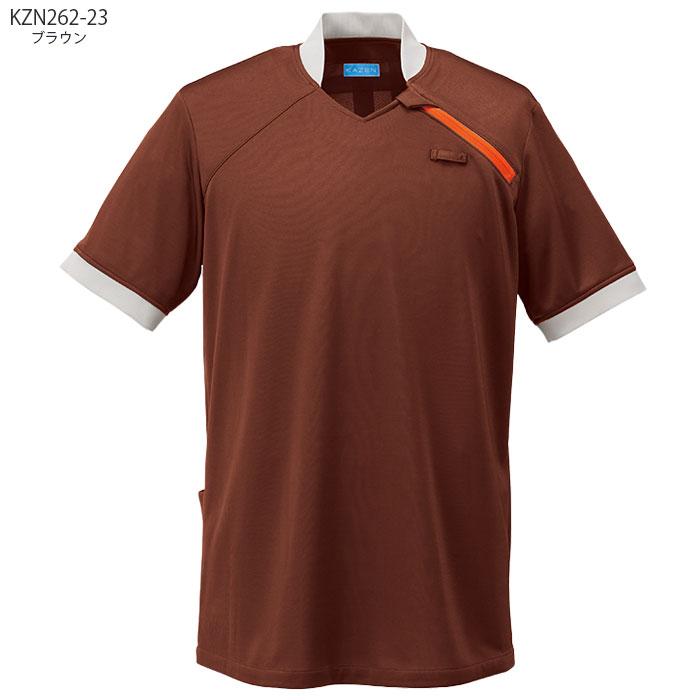 カゼン ポロシャツ 楽ポロ 男女兼用 KZN262 動きやすい メンズ レディース 介護 ケアワーク 清掃 制服 ユニフォーム KAZEN :m-kazen-kzn262:ビズタイム - 通販 ...