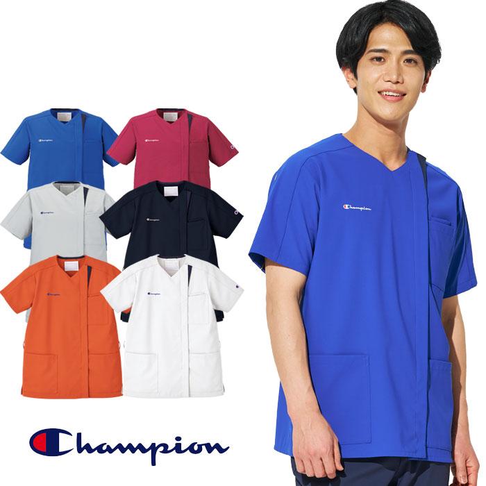 Champion チャンピオン スクラブ 前開き 白衣 医療 オンワード Champion チャンピオン スクラブ 前開き 白衣 医療 オンワード