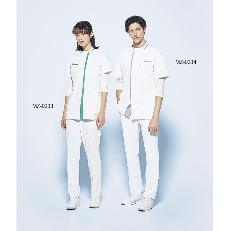 MIZUNO ミズノ ケーシージャケット MZ-0234 男性用 メンズ 制電 ストレッチ 透け防止 制菌 医療用白衣 看護師 ナース クリニック 病院 制服 : ビズタイム - 通販 ...