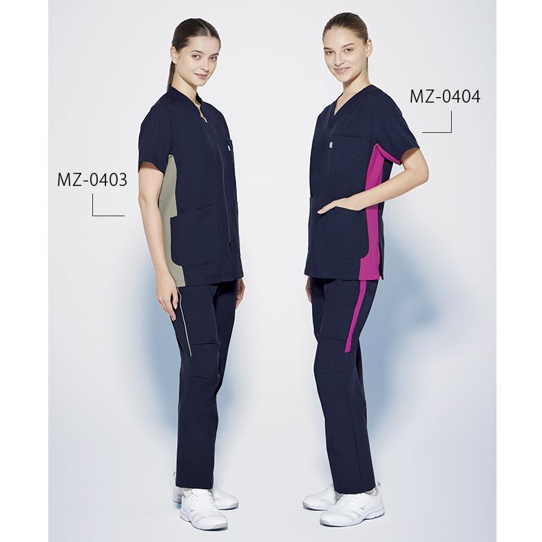 ミズノ スクラブ MZ-0404 男女兼用 メンズ レディース ストレッチ 消臭 医療用白衣 ドクター ナース 病院 MIZUNO :m-unit-mz0404:ビズタイム - 通販 ...