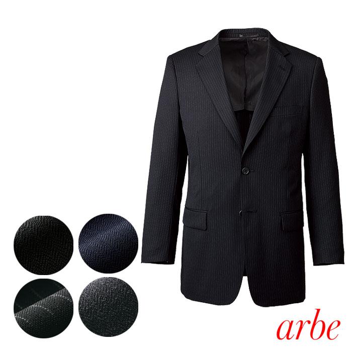 ジャケット KM8379 男性用 メンズ YA体 A体 AB体 BE体 ネイビー グレー ブラック ストライプ フォーマル ホテル 式場 冠婚葬祭 arbe アルベ : ビズタイム - 通販 ...
