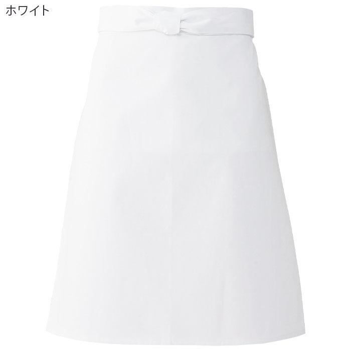 前掛け 白 厨房 エプロン 綿100 膝丈 興栄繊商 KOEI M222 M : ビズタイム - 通販 - Yahoo!ショッピング