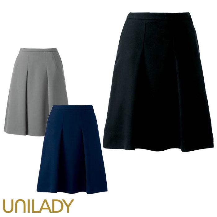 21号・23号 事務服 セミフレアスカート レディース U91651 UNILADY オフィスウェア 仕事服 制服 ユニフォーム 爆買 ...