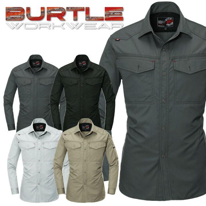 BURTLE 4L・5L バートル 長袖シャツ 1103 男性用 メンズ 春夏 作業服 作業着 ユニフォーム 1101シリーズ : ビズタイム - 通販 - Yahoo!ショッピング