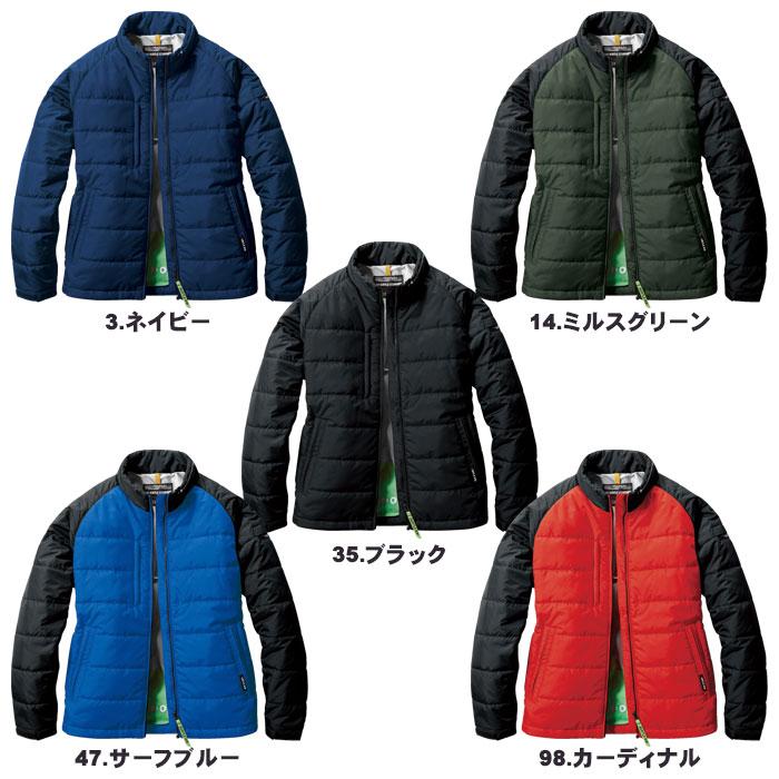 BURTLE 4L・5L バートル 防寒着 軽防寒ジャケット アウター 男女兼用 7420 SDGs対応 作業着 作業服 : ビズタイム - 通販 - Yahoo!ショッピング