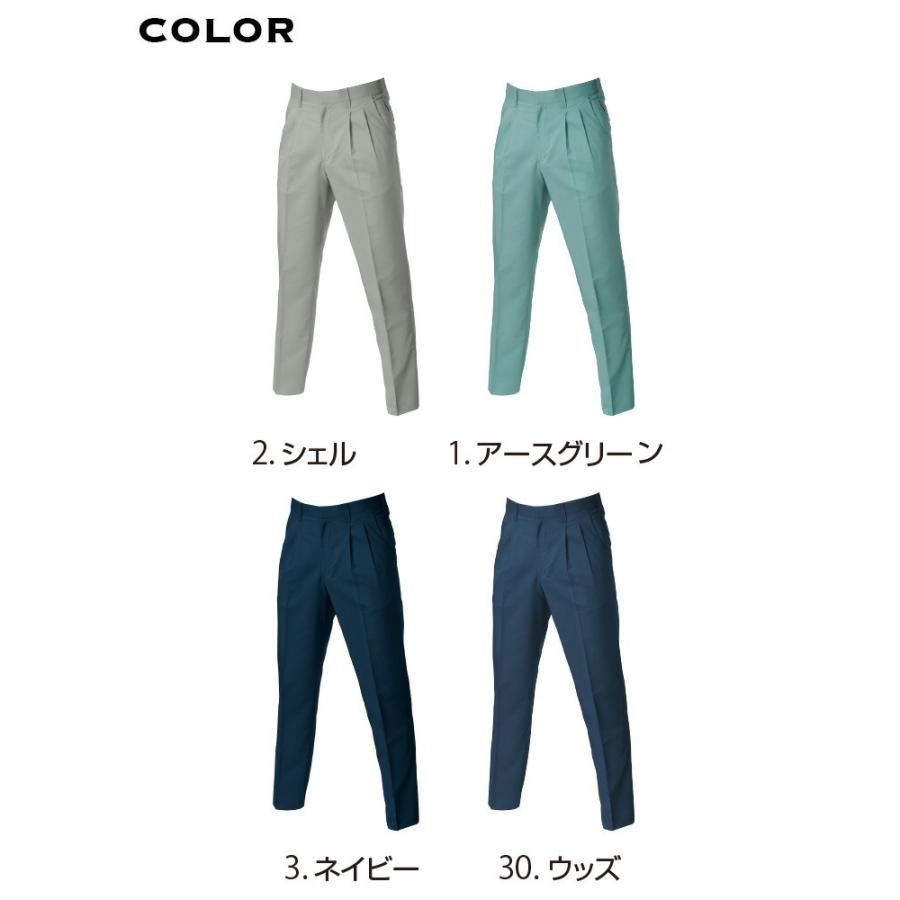 BURTLE バートル ツータックパンツ 9027 男性用 メンズ 吸汗速乾 ストレッチ 春夏 ズボン 作業服 作業着 ユニフォーム 9021シリーズ 70〜100cm : ビズタイム ...