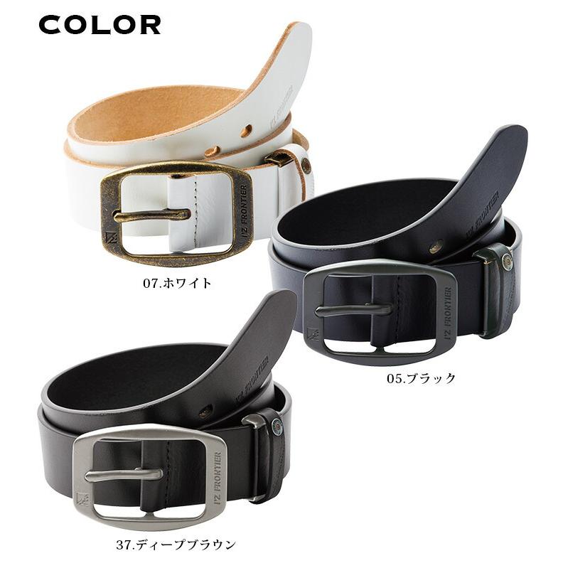 I'Z FRONTIER アイズフロンティア 作業着 リアルレザー 1ピンベルト 90071 革 メンズ 作業服 作業用 : ビズタイム ...