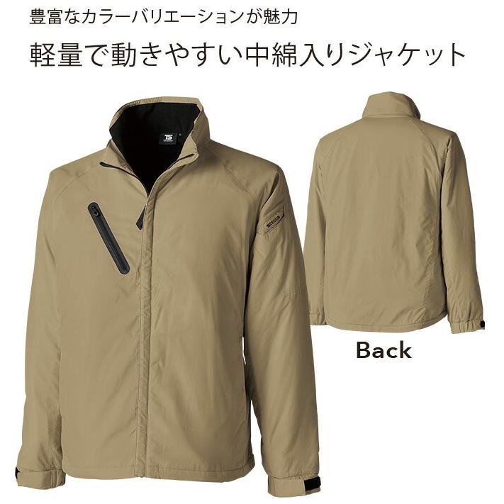 作業着 防寒 ライトウォームジャケット TSデザイン 43326 秋冬 ブルゾン ジャンパー 男女兼用 軽量 高耐久 撥水 保温 防風 作業服 SS-4L : ビズタイム - 通販 ...