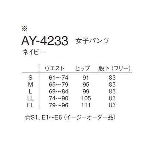 ナガイレーベン（NAGAILEBEN） パンツ スクラブ AY-4233 アースソング レディース ズボン 制菌 制電 涼感 医療 メディカル 白衣 看護 介護 病院 : Uniform ...
