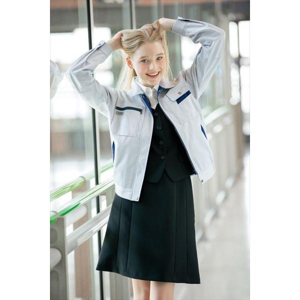 作業服 作業着 レディース長袖ブルゾン AZ-6326 : f000085 : Uniform Japan - 通販 - Yahoo!ショッピング