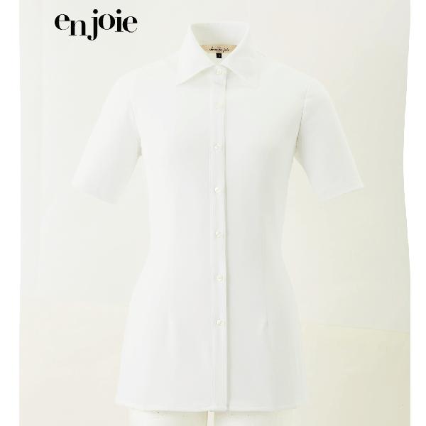 ジョア アンジョア シャツ 半袖 06215 事務服 制服 オフィス en joie : Uniform Japan - 通販 - Yahoo ...