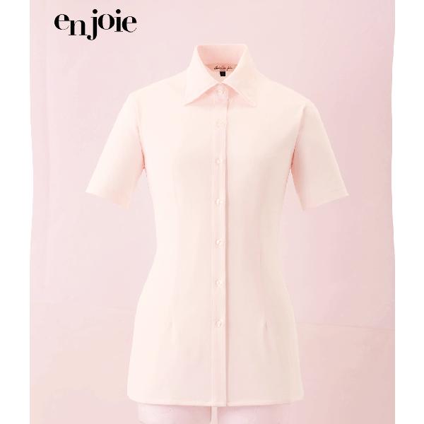 ジョア アンジョア シャツ 半袖 06215 事務服 制服 オフィス en joie : Uniform Japan - 通販 - Yahoo ...