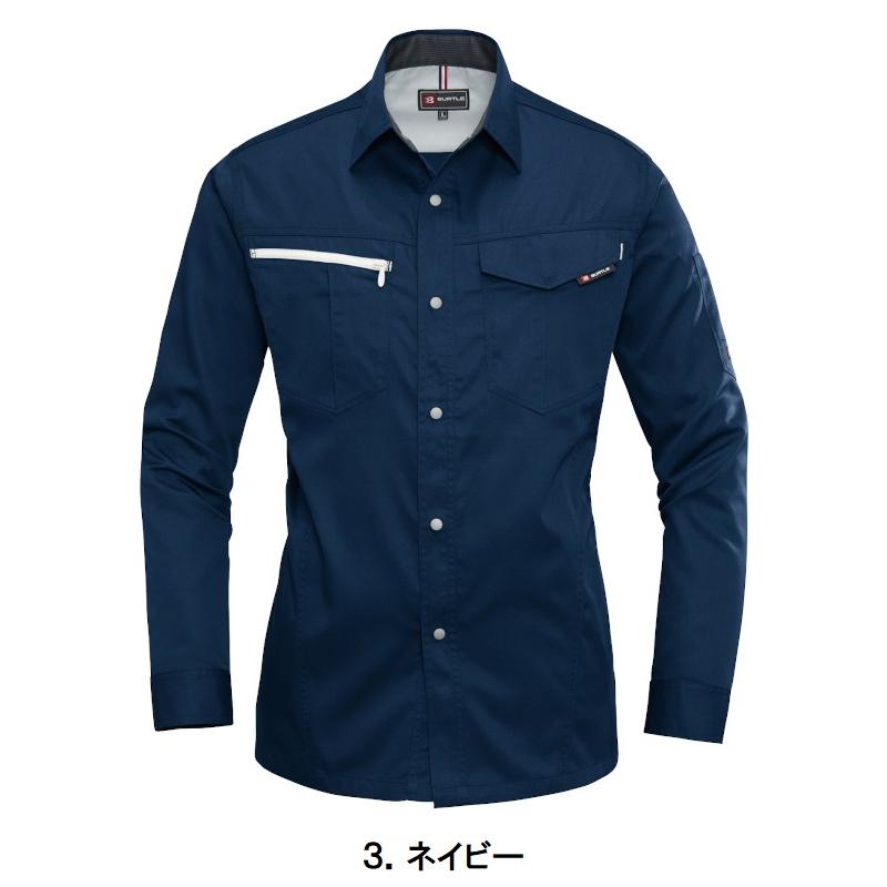 BURTLE バートル オールシーズン 6083 長袖シャツ 男女兼用 S-LL 全4色 : Uniform Japan - 通販 - Yahoo!ショッピング