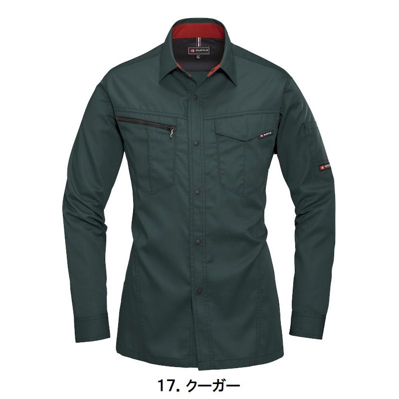 BURTLE バートル オールシーズン 6083 長袖シャツ 男女兼用 S-LL 全4色 : Uniform Japan - 通販 - Yahoo!ショッピング