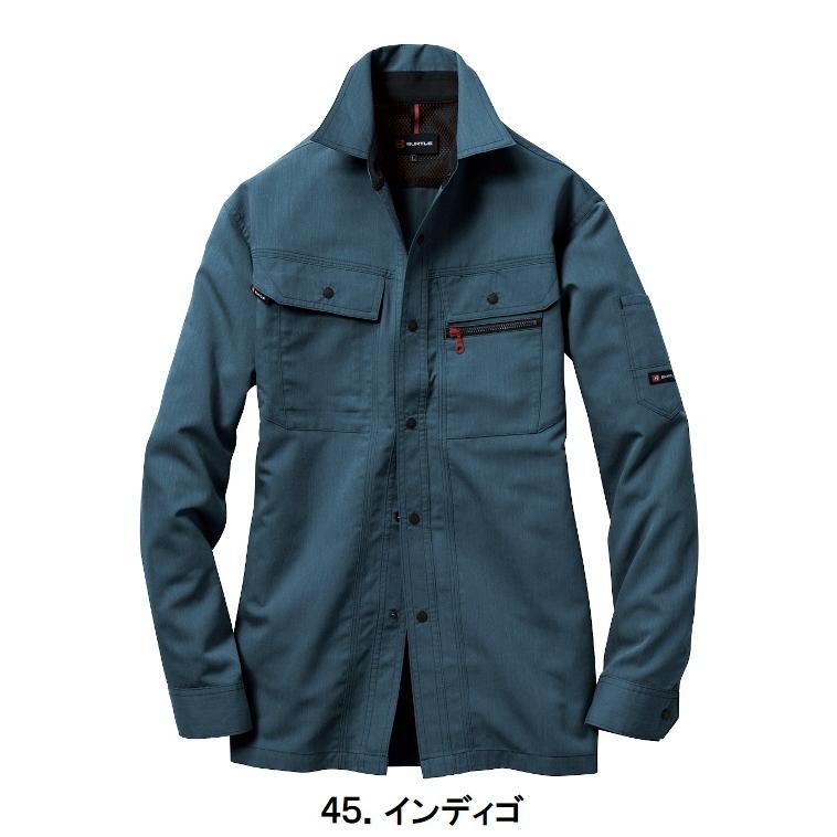 BURTLE バートル オールシーズン 8063 長袖シャツ 男女兼用 S-LL 全4色 : Uniform Japan - 通販 - Yahoo!ショッピング