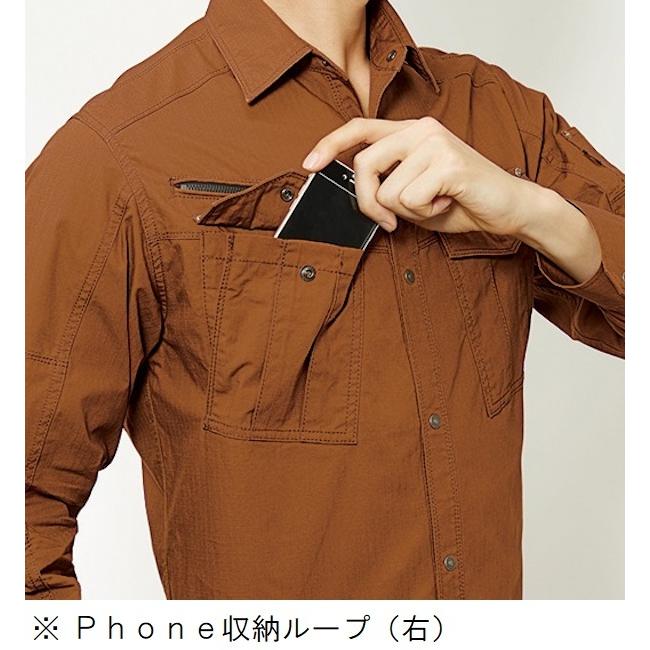 BURTLE バートル 春夏 5515 長袖シャツ 男女兼用 SS-LL 全4色 : Uniform Japan - 通販 - Yahoo!ショッピング