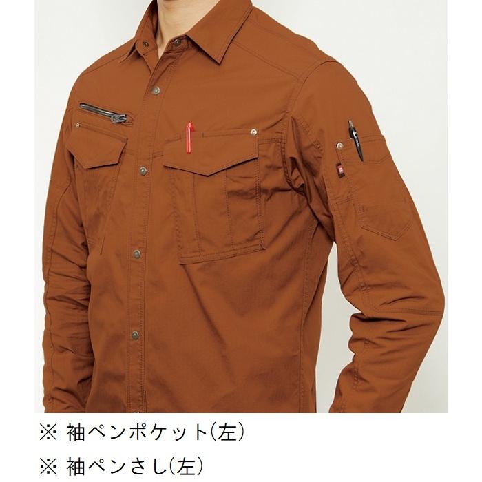 BURTLE バートル 春夏 5515 長袖シャツ 男女兼用 SS-LL 全4色 : Uniform Japan - 通販 - Yahoo!ショッピング