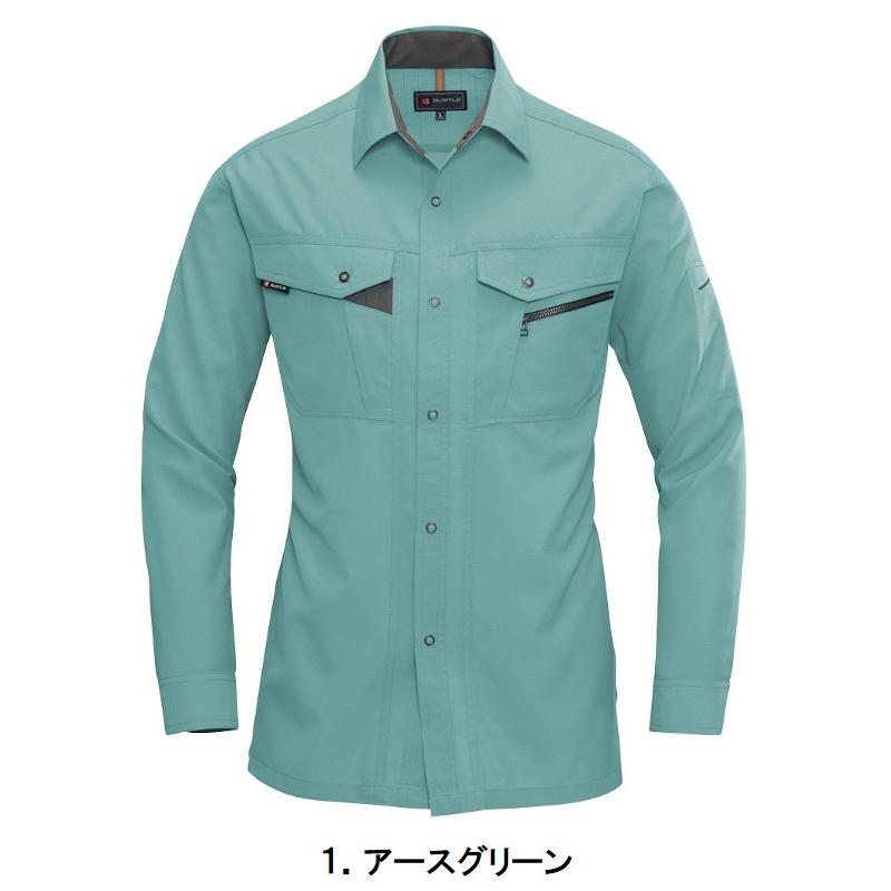 BURTLE バートル オールシーズン 7063 長袖シャツ 男女兼用 4L 全5色 : Uniform Japan - 通販 - Yahoo!ショッピング