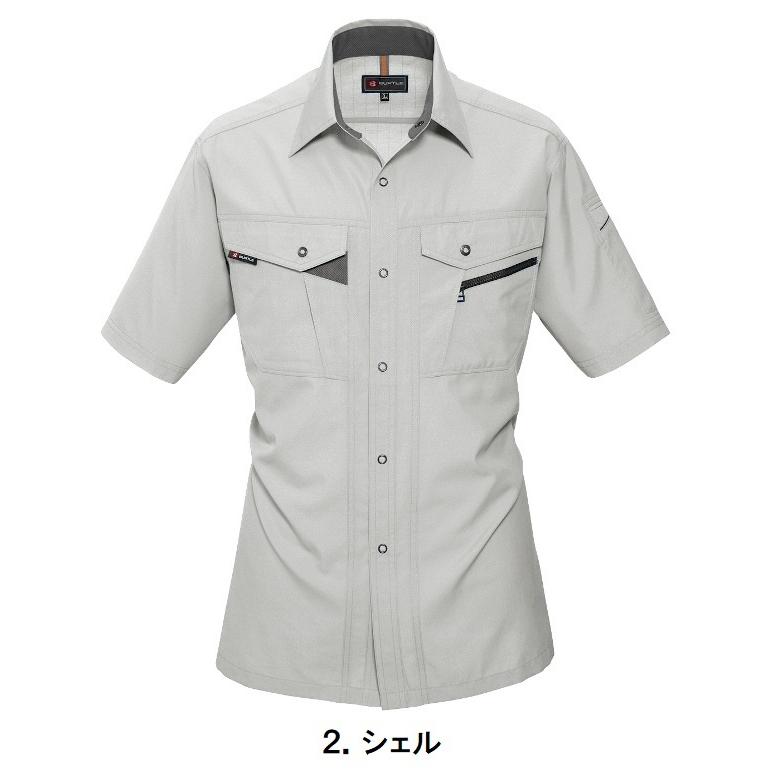 BURTLE バートル 春夏 7065 半袖シャツ 男女兼用 4L 全5色 : Uniform Japan - 通販 - Yahoo!ショッピング