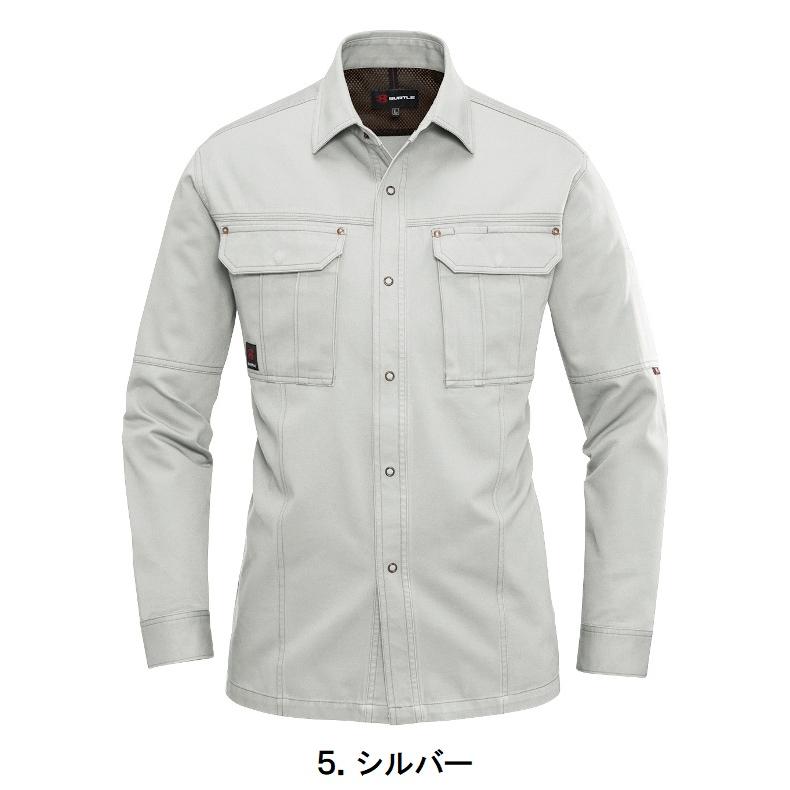 バートル BURTLE 春夏 8093 長袖シャツ 男女兼用 4L 全4色 :f001282:Uniform Japan - 通販 - Yahoo!ショッピング