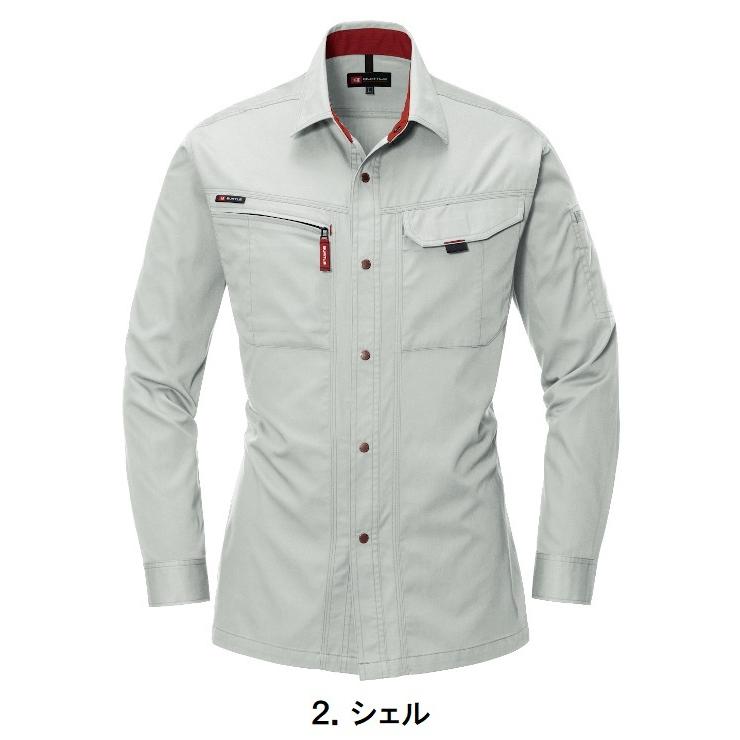 BURTLE バートル 春夏 8023 長袖シャツ 男女兼用 4L 全4色 : Uniform Japan - 通販 - Yahoo!ショッピング