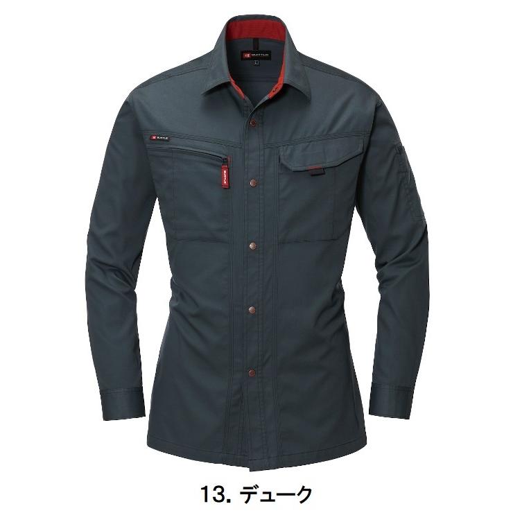 BURTLE バートル 春夏 8023 長袖シャツ 男女兼用 4L 全4色 : Uniform Japan - 通販 - Yahoo!ショッピング
