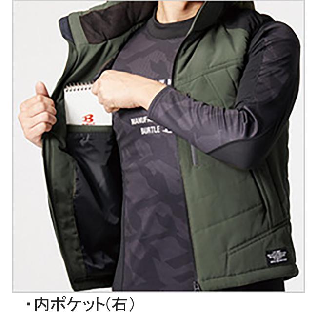 バートル BURTLE 秋冬 5274 防寒ベスト(大型フード付き)(ユニセックス) 男女兼用 S−XL 全4色 : Uniform Japan - 通販 - Yahoo!ショッピング