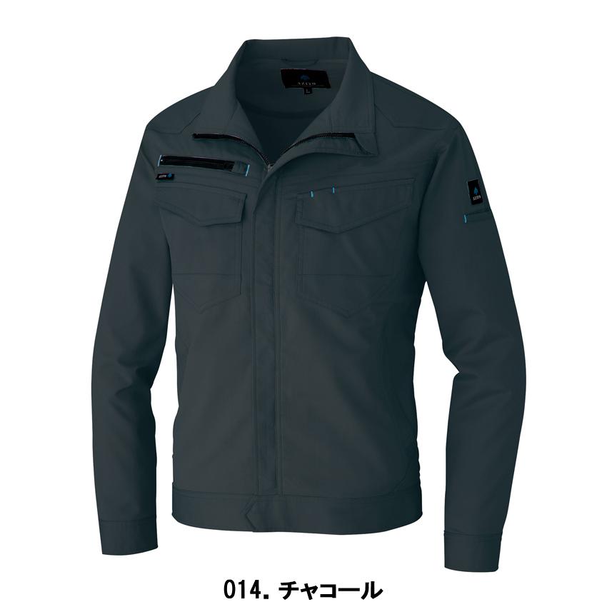 アイトス 作業服 AITOZ 長袖ブルゾン（男女兼用） AZITO 2018年新作 AZ-2901 6L : Uniform Japan - 通販 - Yahoo!ショッピング