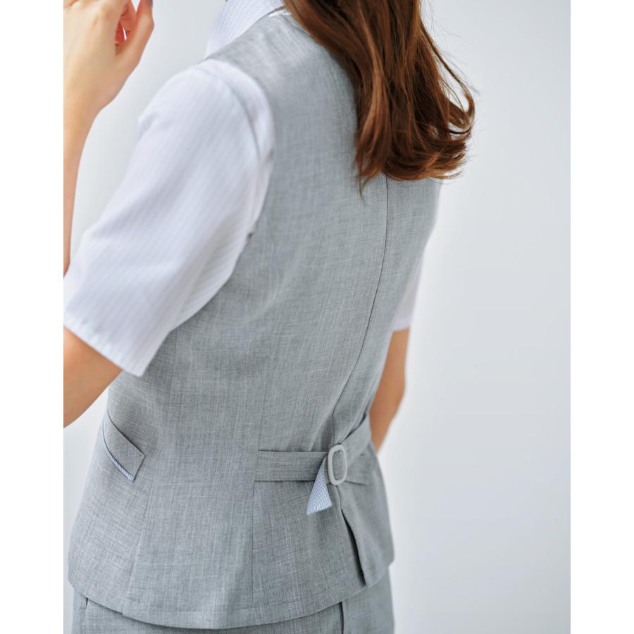 Grow ベスト GVEL-2002-B2 レディース グレー ストレッチ 夏 事務服 仕事 オフィス サーヴォ GROW : Uniform Japan - 通販 - Yahoo!ショッピング