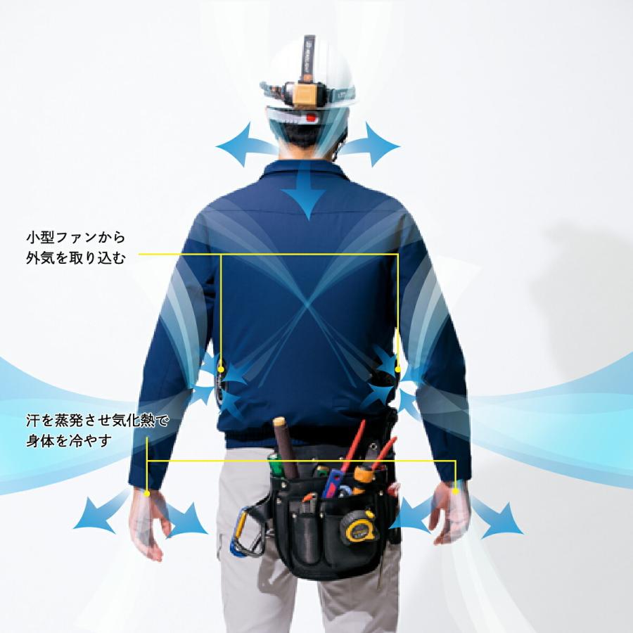 空調服 AZ-50198 半袖ジャケット AITOZ アイトス イベント 清掃 作業服 作業着 熱中症 対策 兼用 メンズ レディース :aitoz-AZ-50198:ユニフォームネット ...