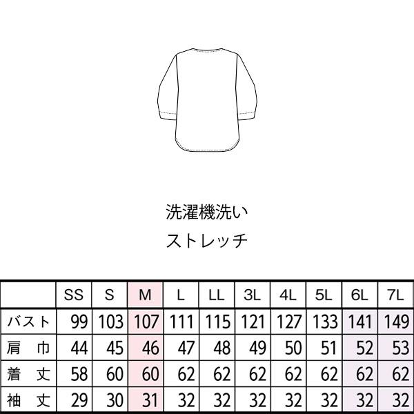 セロリー ジェーンパッカー 五分袖プルオーバー S-73230 73232 73235 フェリーチェ セロリー制服 : ワーキングユニフォーム ...