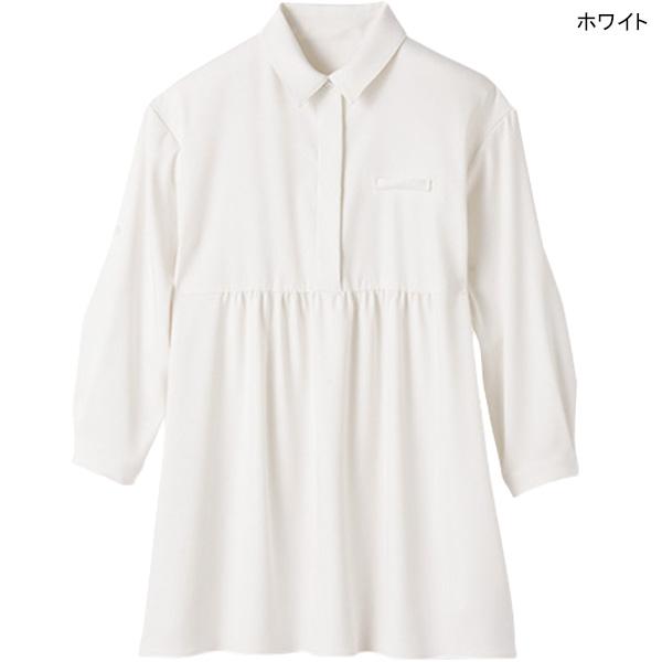 HANECTONE カウンタービズ制服 チュニックシャツ 7744 ストレッチエコサテン エステ 受付 : ワーキングユニフォームストア - 通販 - Yahoo!ショッピング