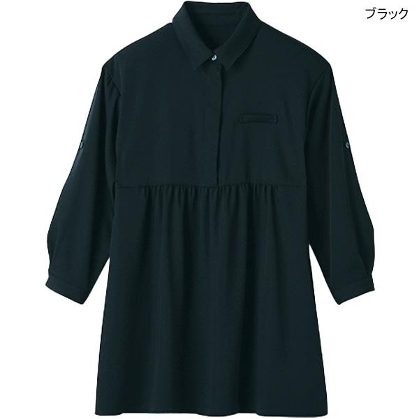 HANECTONE カウンタービズ制服 チュニックシャツ 7744 ストレッチエコサテン エステ 受付 : ワーキングユニフォームストア - 通販 - Yahoo!ショッピング