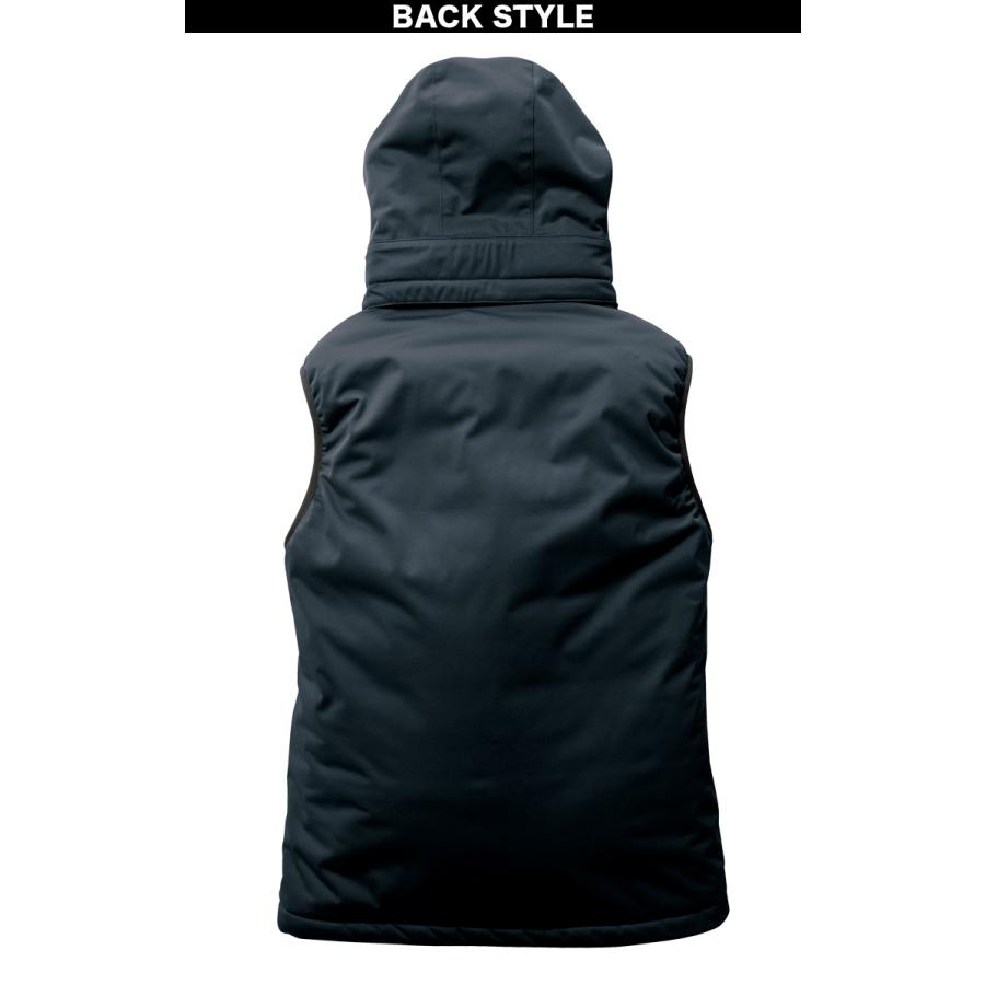 2024年秋冬新作 バートル BURTLE 3264 秋冬用 大きいサイズ BIG XXL-3XL ストレッチフーディ 防寒ベスト大型フード付き マイクロフリース ユニセックス 作業服 ...