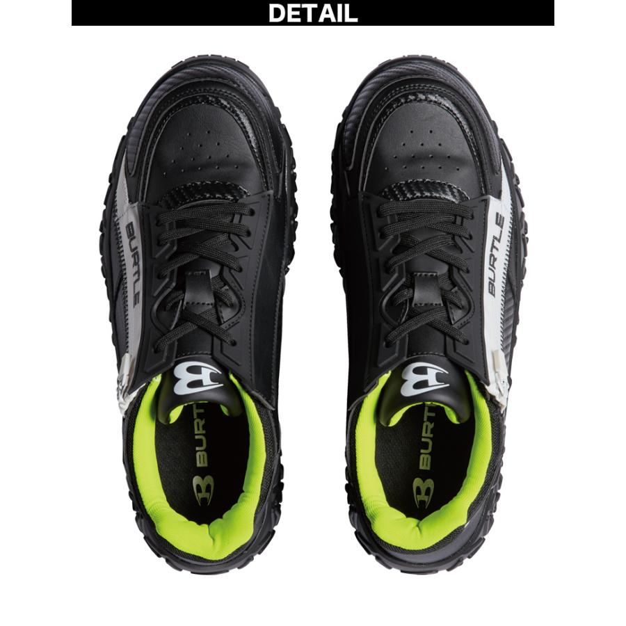 BURTLE 2024年秋冬新作 バートル 3301 セーフティスニーカー 安全靴 耐滑耐油 ハイカット 鉄製先芯 サイドファスナー XS~XL メンズ ユニセックス 男女兼用 : 空調服 ...